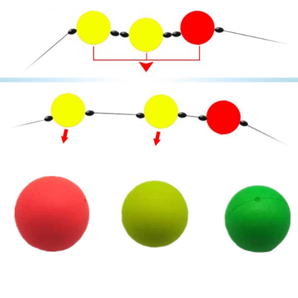 Buy Fishing Floats Bobber Ball Beads Buoys Tackle Foam Strike ...