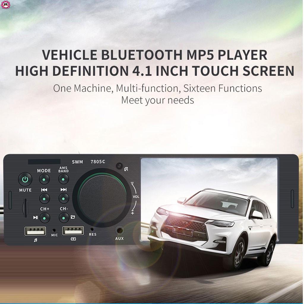 Buy SWM-7805C Car Stereo Radio USB Car Handsfree BT MP5 Player Reverse ...