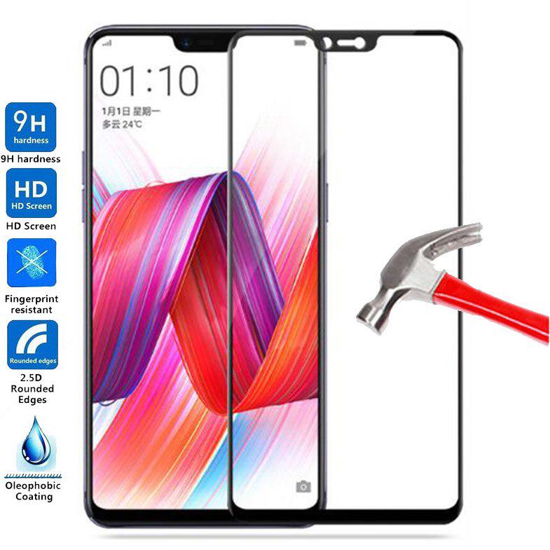 Buy Tempered Glass For OPPO R15 Full Cover 9H screen protector at ...