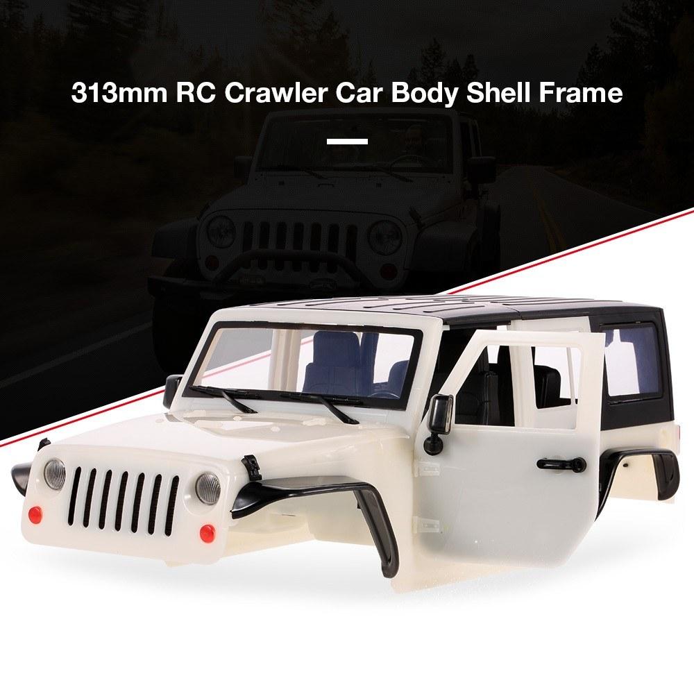 HBKS 313mm RC Crawler Auto Karosserie Rahmen für 1/10 Traxxas HSP Redcat RC4WD Tamiya Axial ...