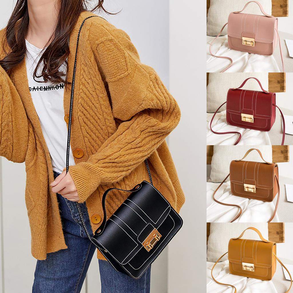 Cheap [DO] Women's Fashion Stitching Color Matching Shoulder Bag All ...