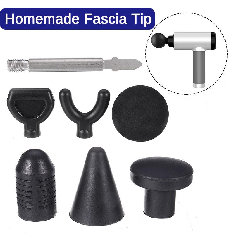 Buy 6Types Multifunction DIY Homemade Massager Head Accessories ...
