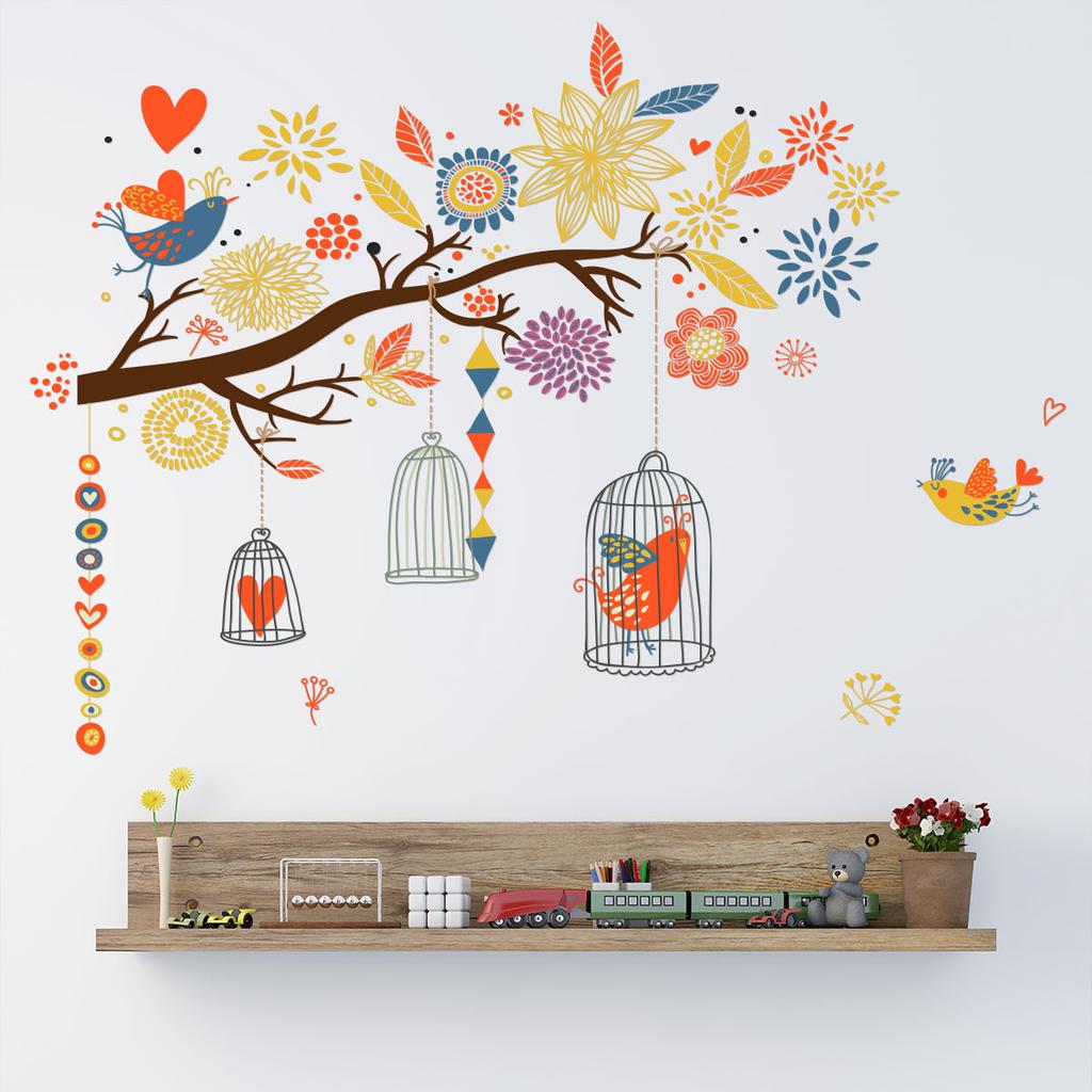 Buy YUES Decorative Painting Wall Decoration Wall Stickers Mural ...