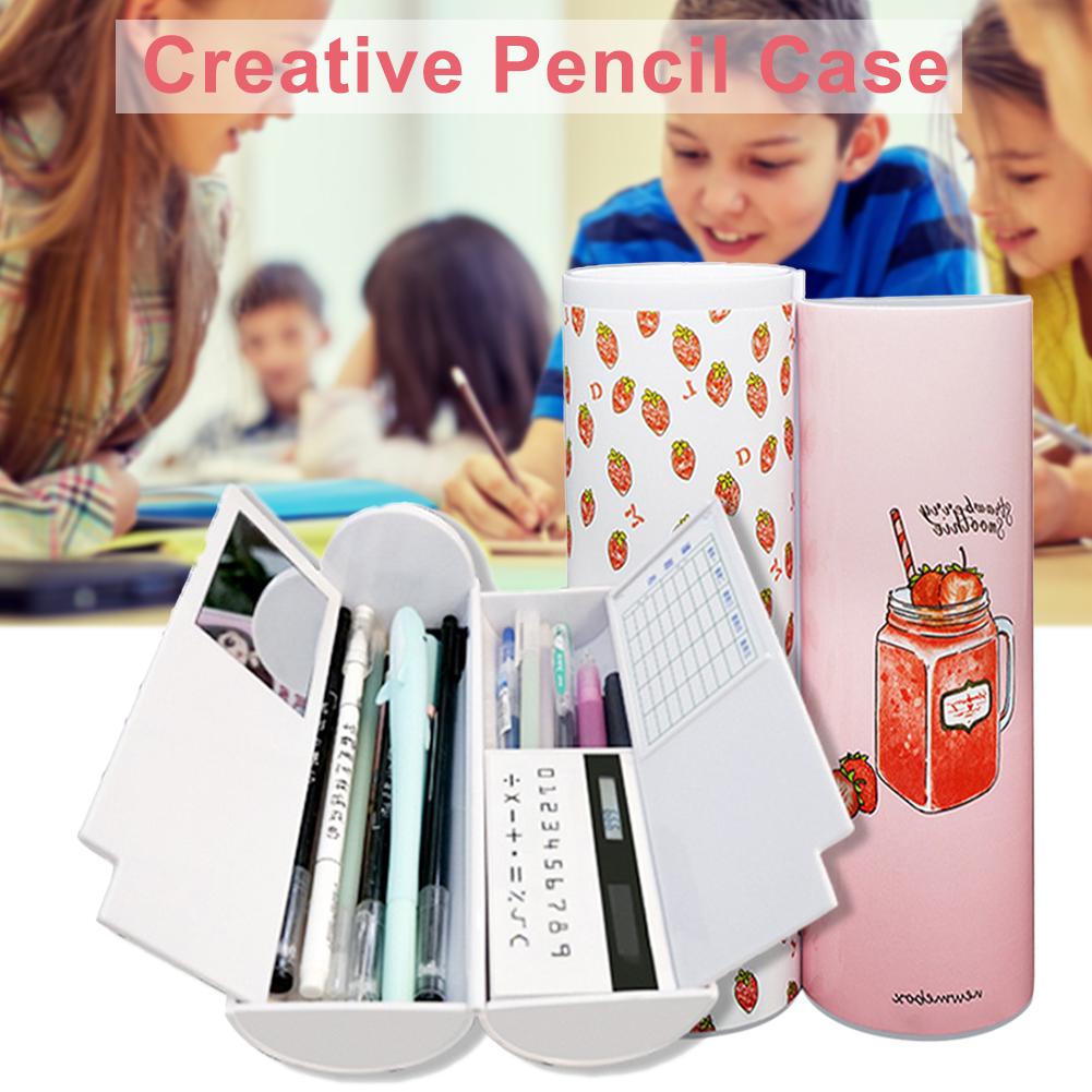 Buy Creative Multi-Function Large-Capacity Pencil Case Simple ...