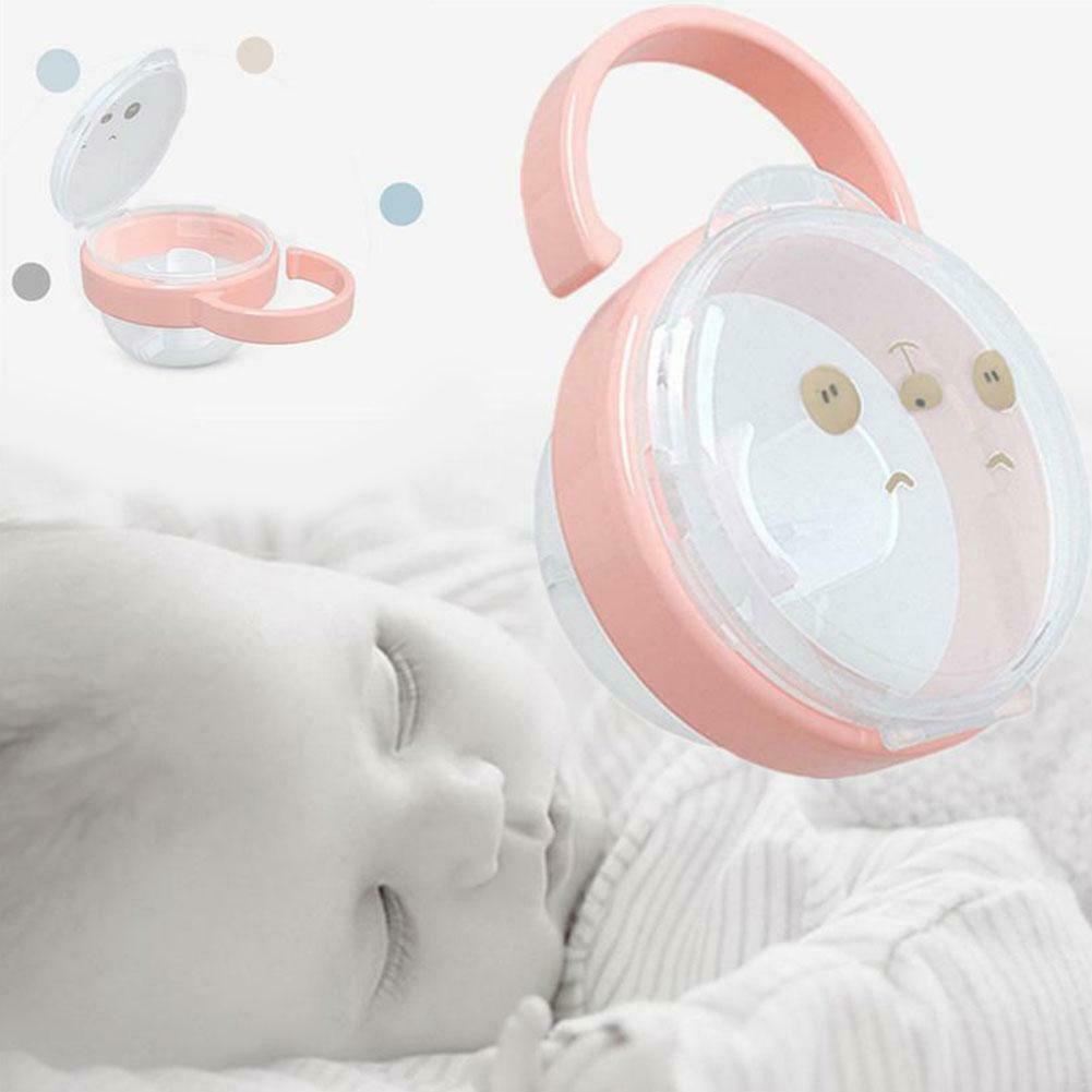 Portable Baby Soother Container Pacifier Dummy Travel Case Box NE ...