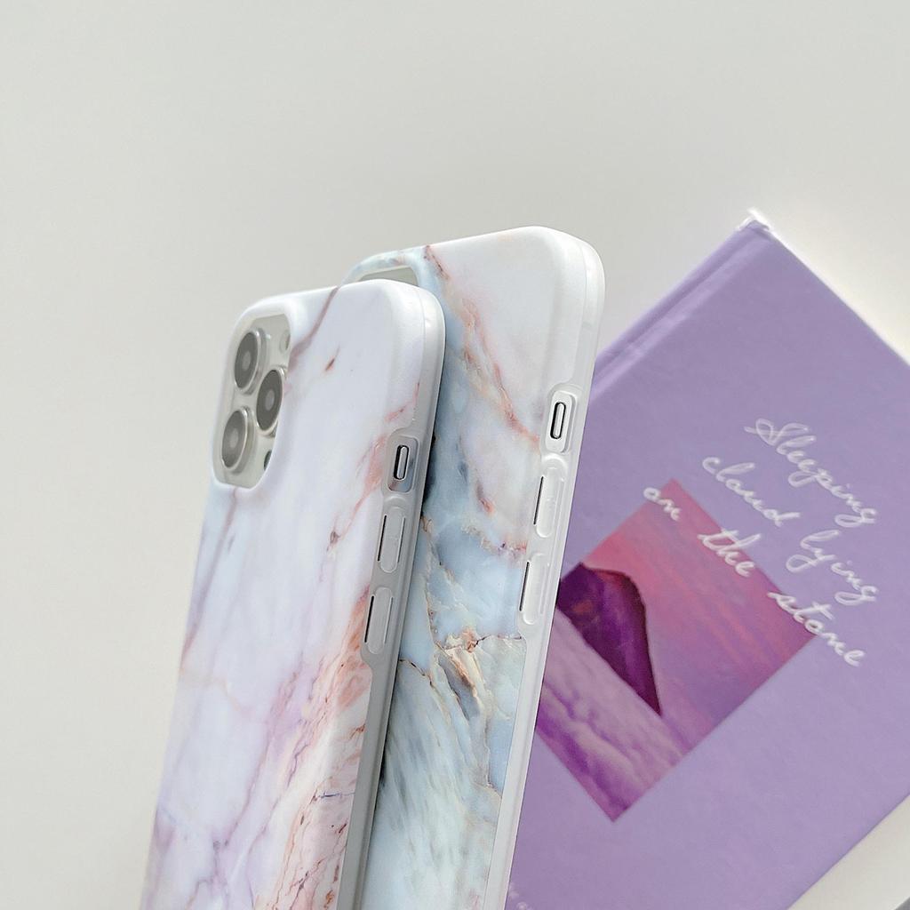 Marble Phone Case For iPhone 13 12 11 Pro Max X XR XS Max 7 8 Plus SE ...