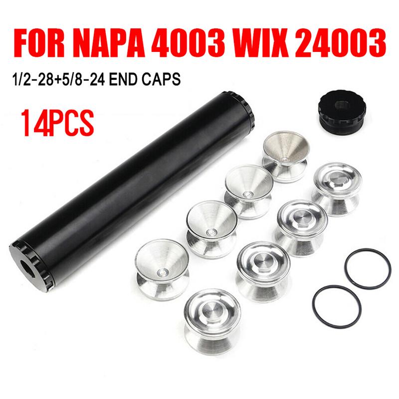 Buy 14PCS 1/2-28 5/8-24 Car Fuel Filter D Cell Cups for NAPA 4003 ...