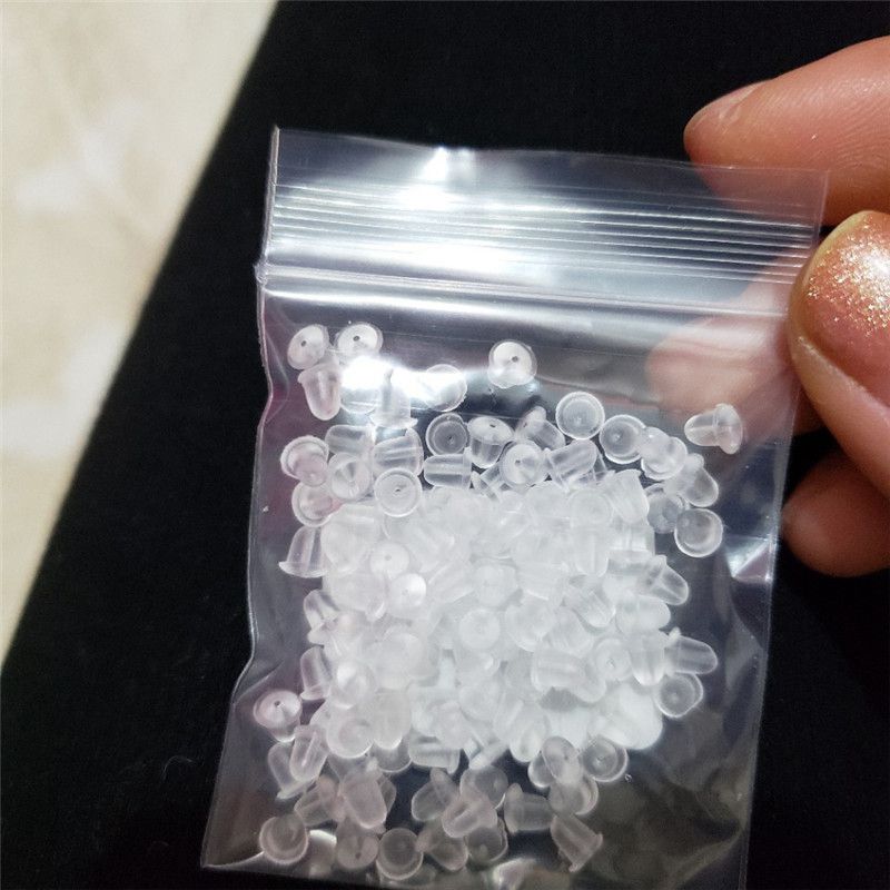 Buy Rubber Stoppers Accessories DIY Simple Earmuff Silicone Plastic ...
