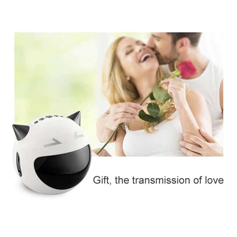 Buy Speaker Clock Wireless Support TF Digital Alarm Radio FM Devil ...