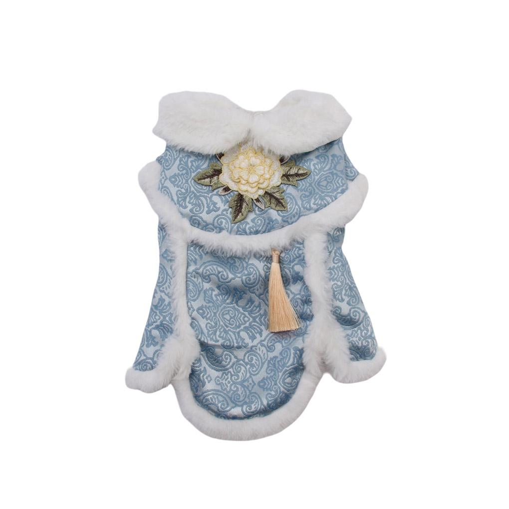 Pet Clothes Thickened Comfortable Pets Clothing with Button Tang Suits ...