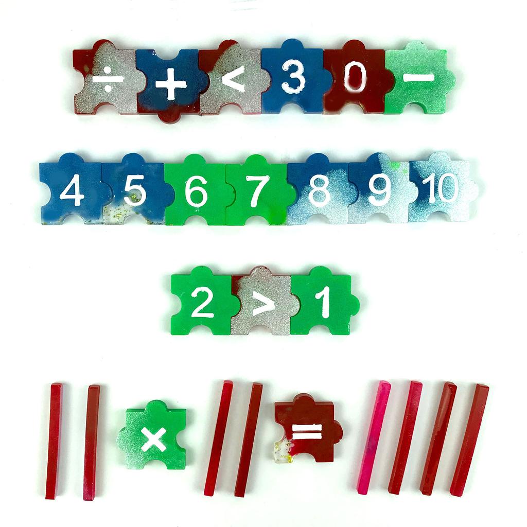 Cheap DIY Mathematical Teaching Aid Resin Mold Math Addition ...