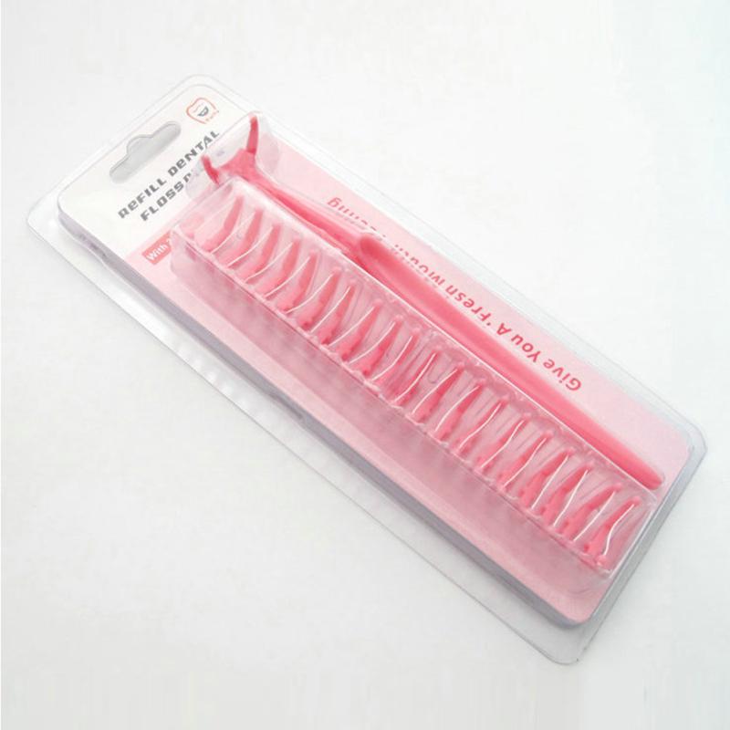 Buy 20 Pcs Refill Dental Floss Picks Oral Deep Clean Toothpick at ...