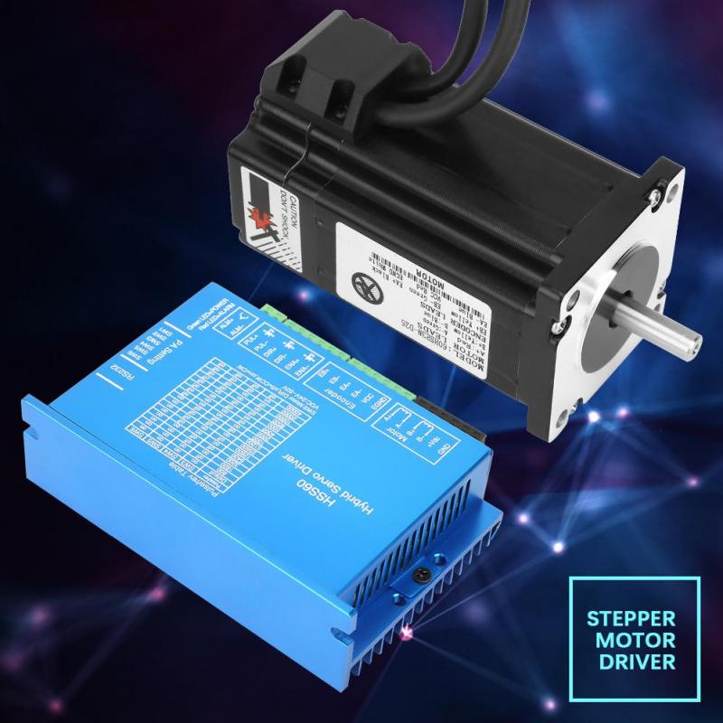 Buy HSS60 Hybrid Servo Driver and 60HSE3N-D25 Nema 25 Closed-loop 3N.m ...