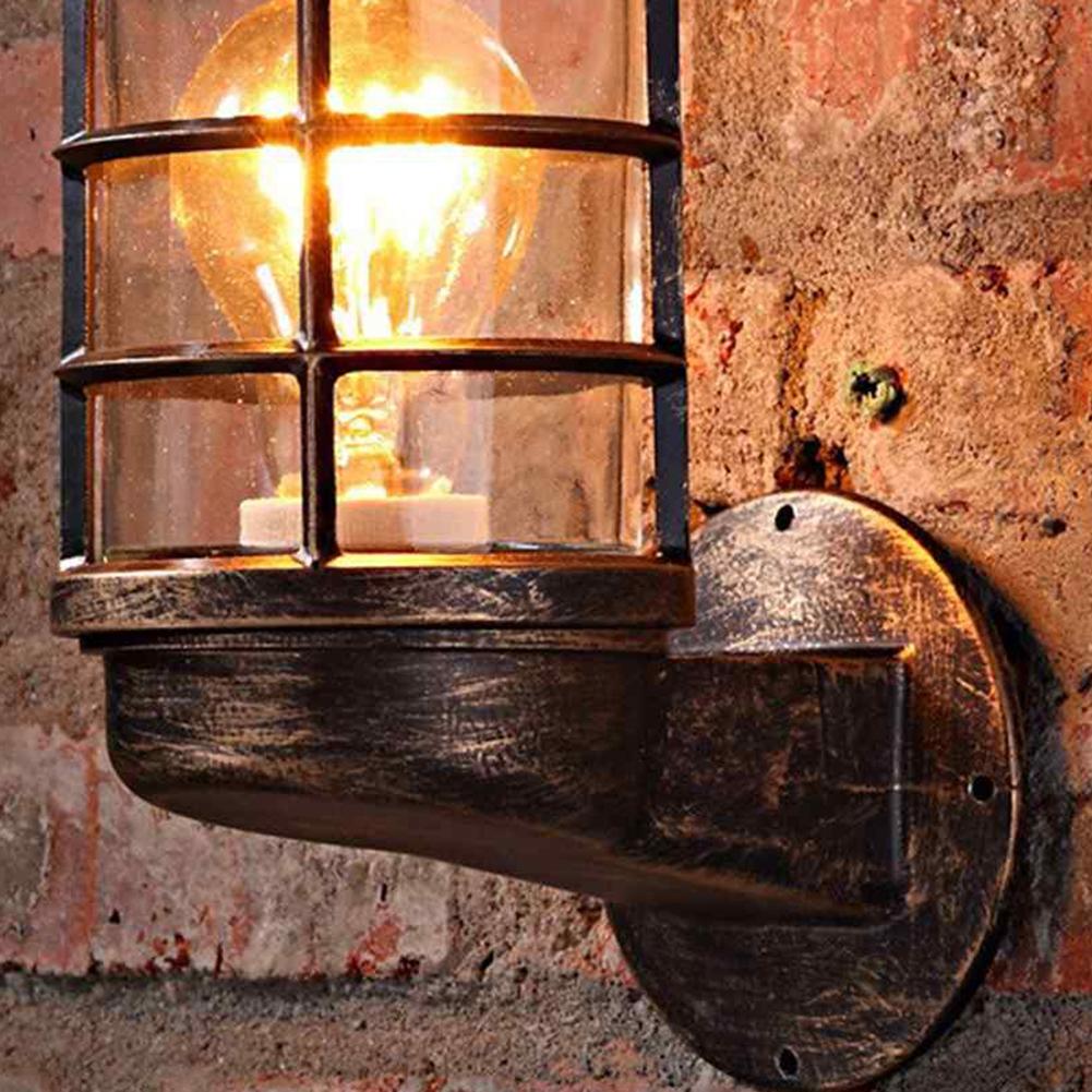 Cheap Vintage Wall Light Cage Guard Sconce Loft Lights Unique Wall ...