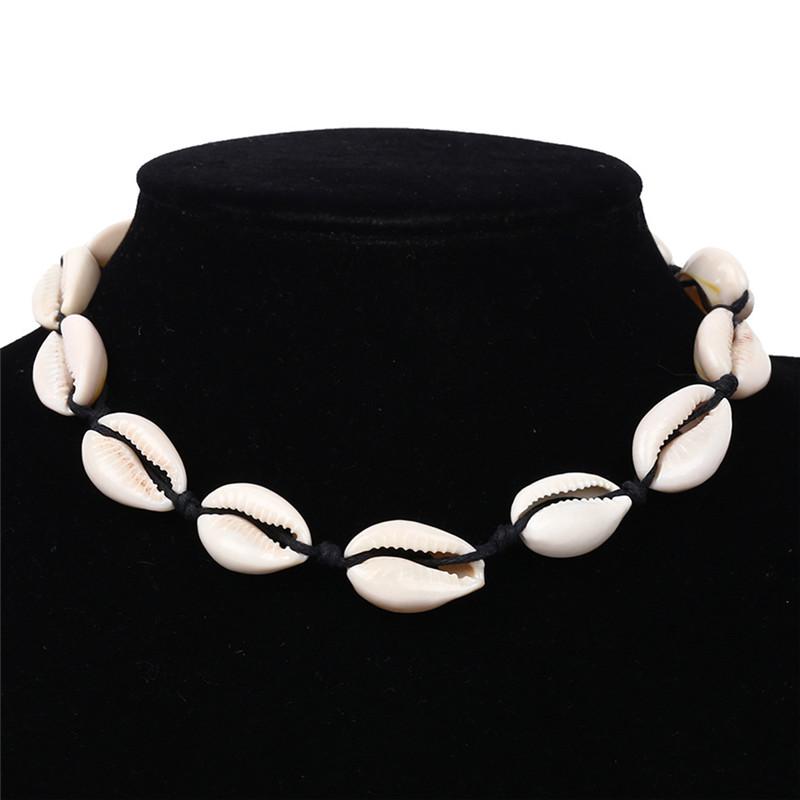 Buy Neckline Strangled Beach Charm Jewelry Beautiful Bohemian Shell ...