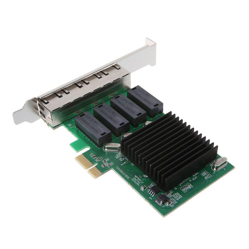 Buy PCI-E x4 Gigabit Ethernet Adapter Network Controller Card PC ...