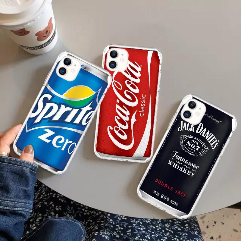 Simulation soda bottle Phone Case TPU+PC Phone Case for samsungs galaxy ...