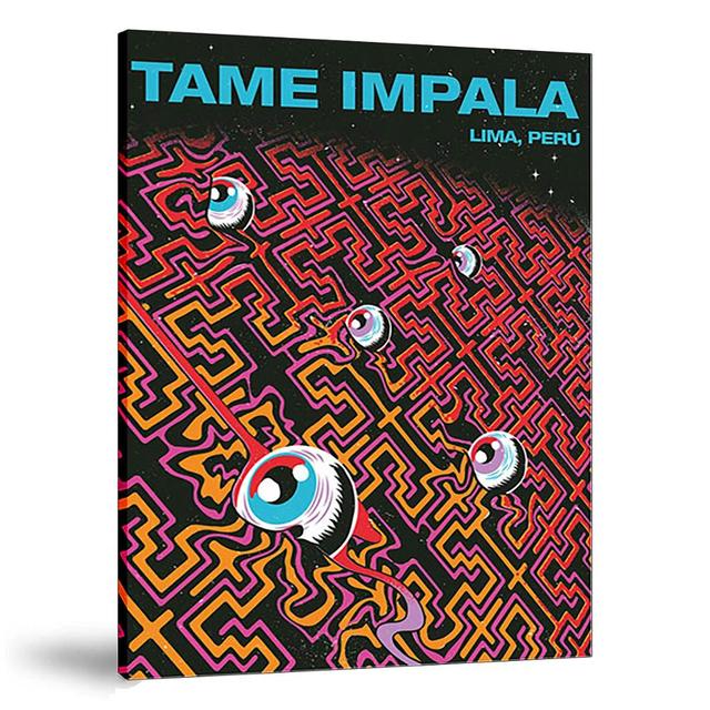 Satın alın Tames Impala Psychedelic Rock Music Band Tour Abstract ...