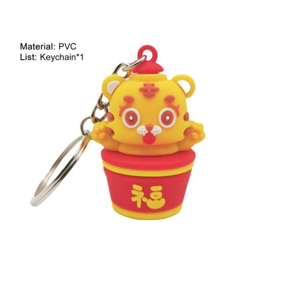 Buy Festival Gifts Decorative Cartoon Keychain Premium Cute Tiger Key ...