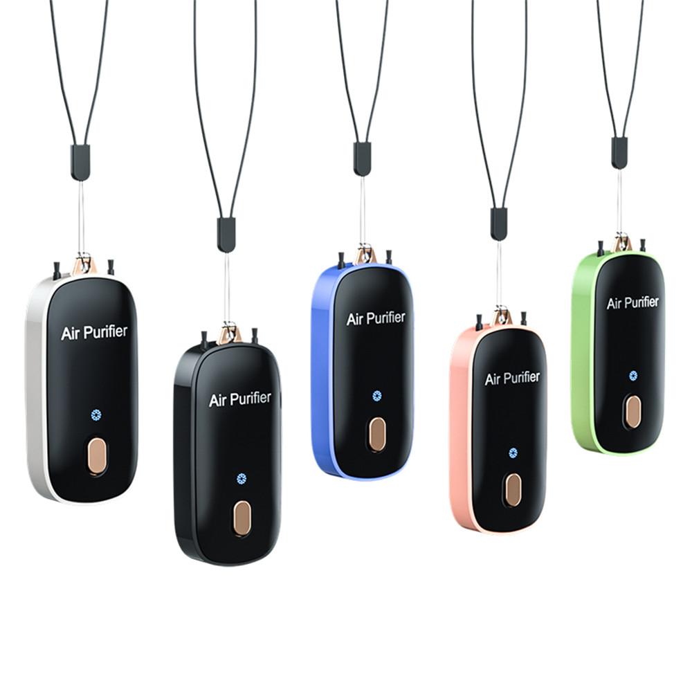 Buy K7 Air Purifier Necklace Personal Negative Ion Sterilizer Portable Mini Smoke Purifiers ...
