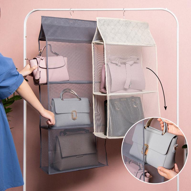 1 Pcs Clothes Organizer For Wardrobe Closet Household Hanger Pouch ...