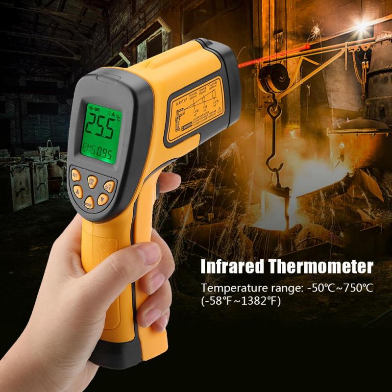 Buy SMART SENSOR AS852B Digital Handheld IR Thermometer Non-Contact ...
