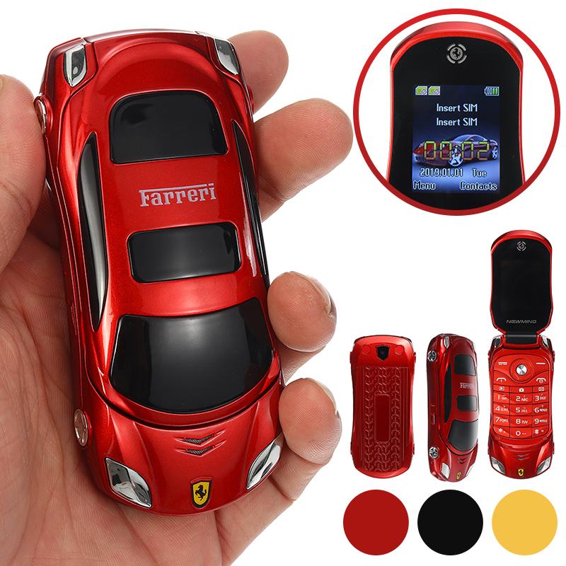 Buy 3 Colors Mini Flip 1.8" Unlocked FM Radio Bluetooth2.0 Camera ...