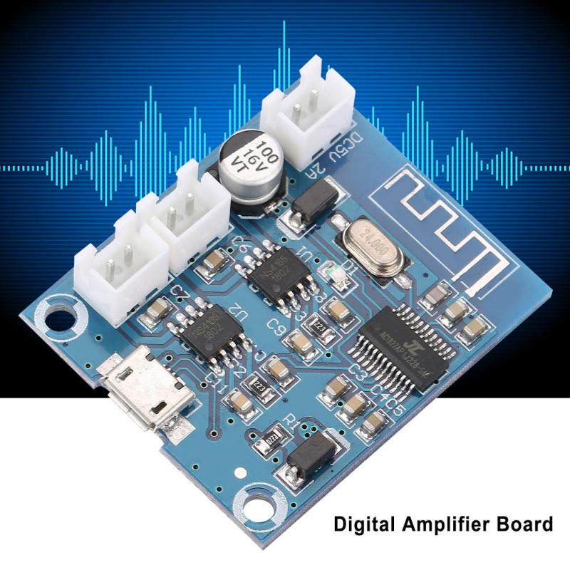 Mini Bluetooth Amplifier Board Module 4.2 Circuit Stereo Speaker ...
