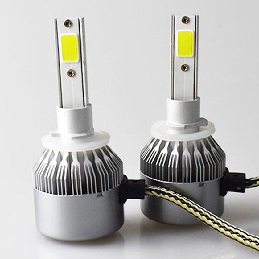 Buy KC 2 Pcs Cree Cold White Light Led Headlight 6000K 36W 3800LM C6 ...