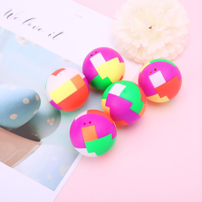 Buy Colorful Spherical Shaped Puzzle Assembly Ball Kids Intelligence ...