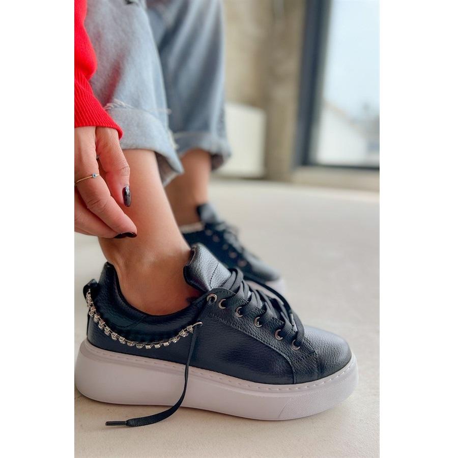 Satın alın Leather New Season Chain Stone Flat Sole Summer Daily ...