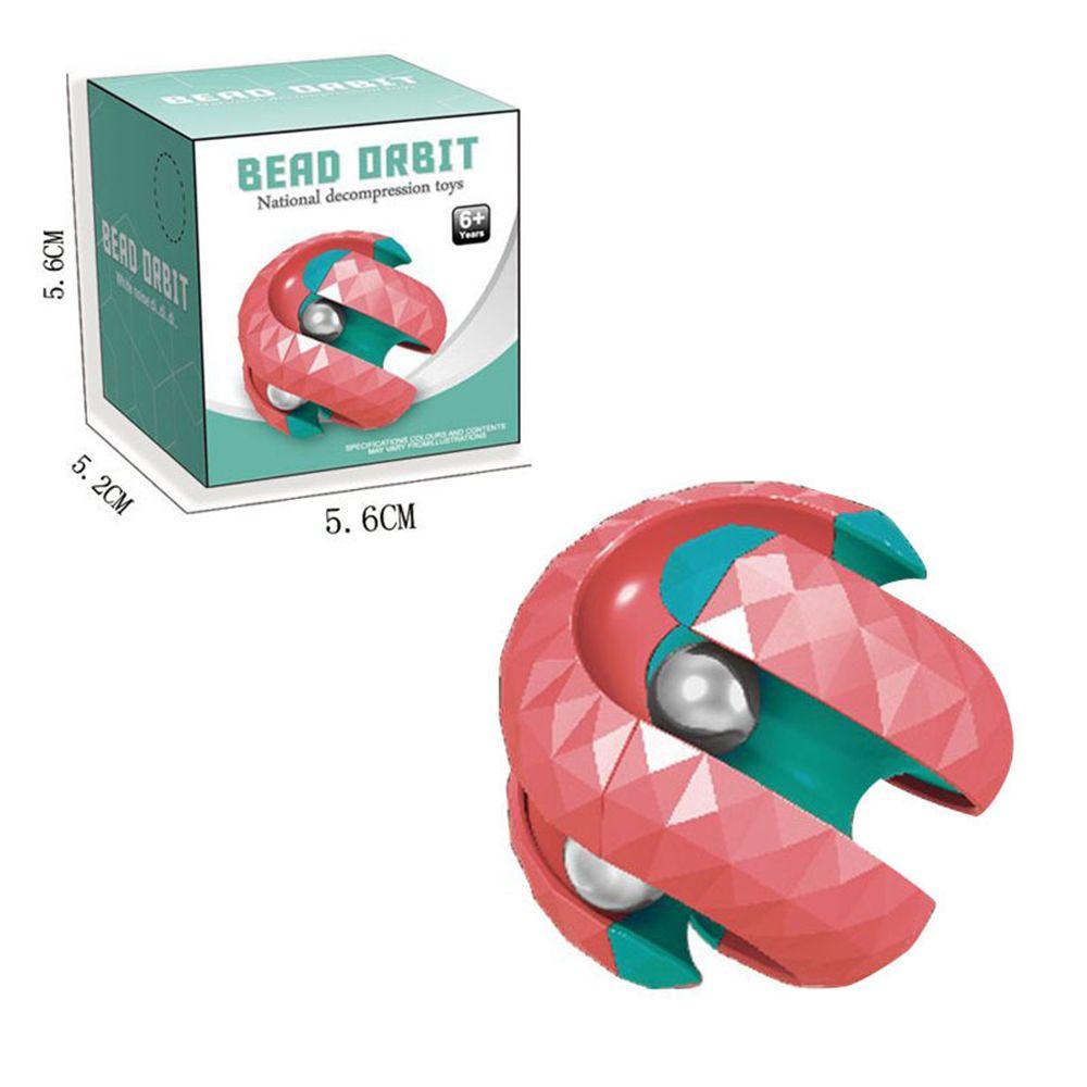 Buy Rotating Metal Pinball Spin Finger Tip Gyro Fidget Toy Bead Orbit ...