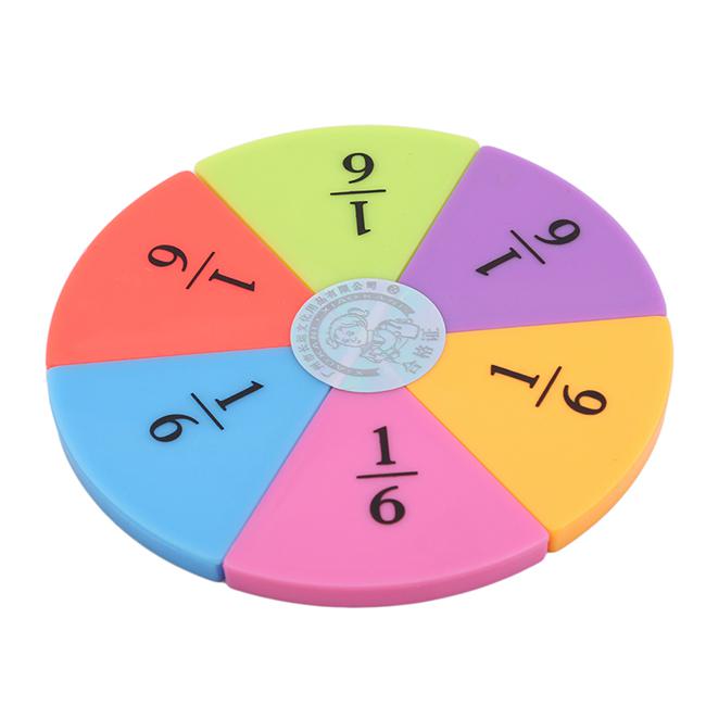 Buy Learning Resources Math Fraction Circles Teaching Aids Board ...