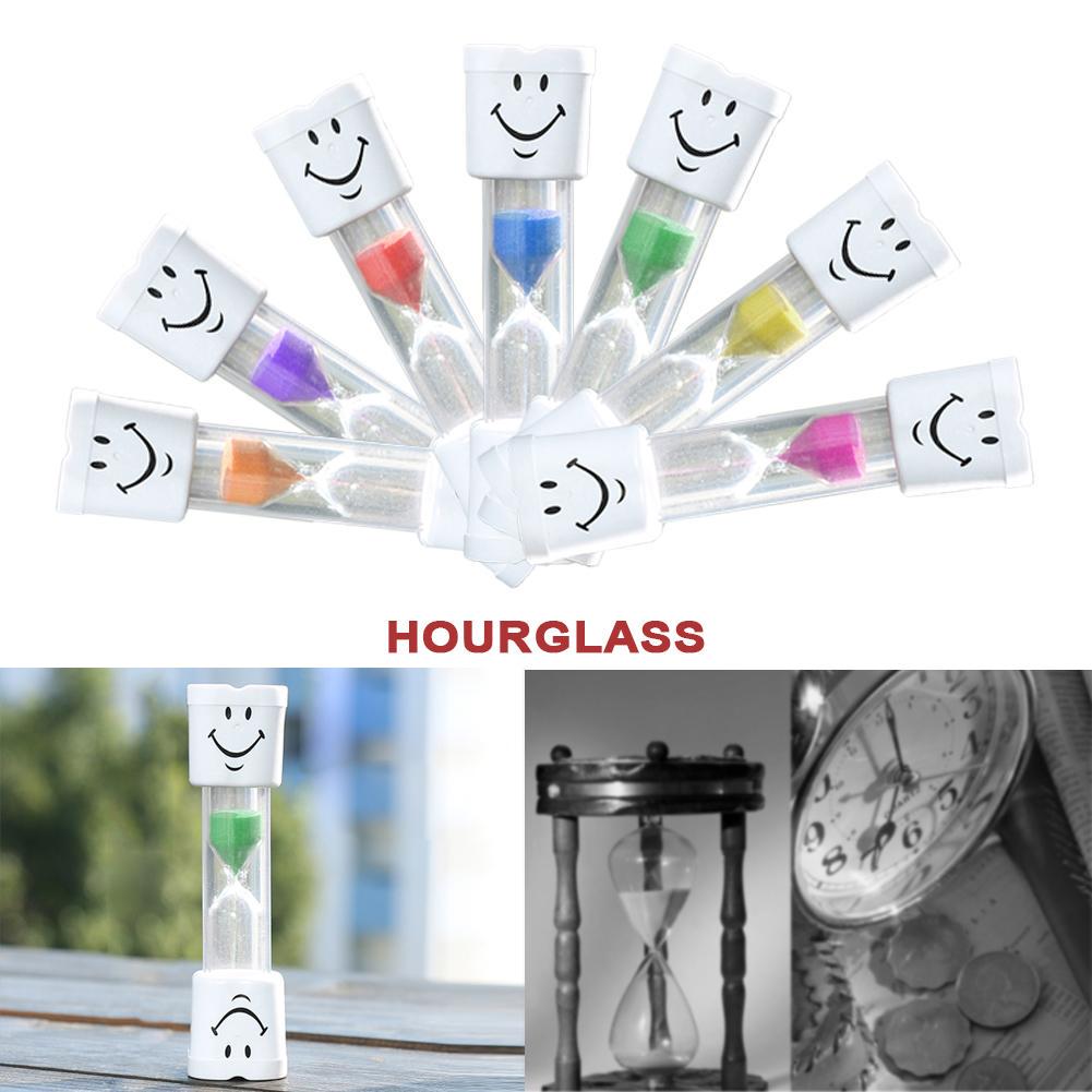 Buy 1PC New 2 Minutes Hourglass Kids Toothbrush Timer Smiley Sand Egg ...