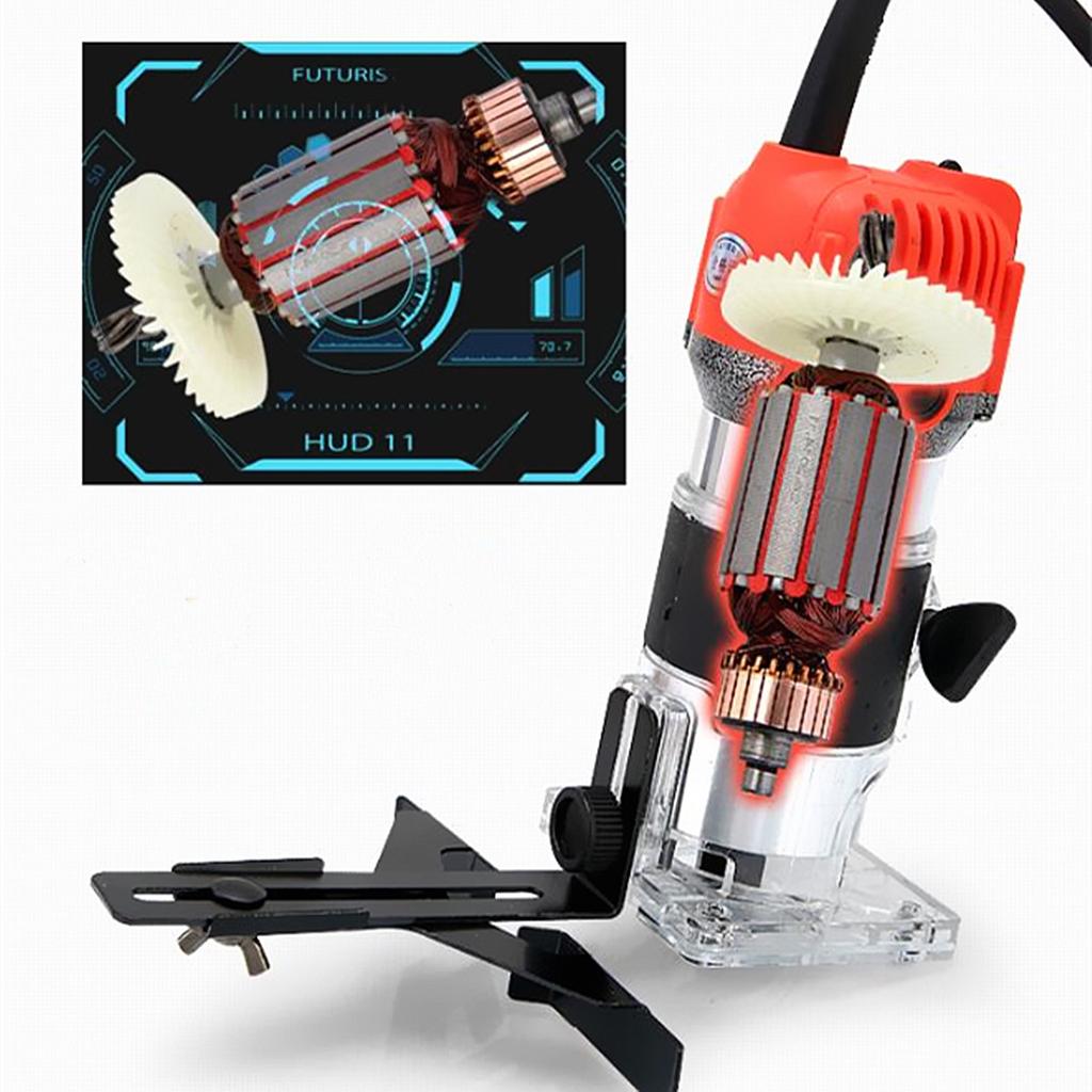 Buy Drillpro 1200W 220V Electric Wood Trimmer Laminator 35000r/min ...