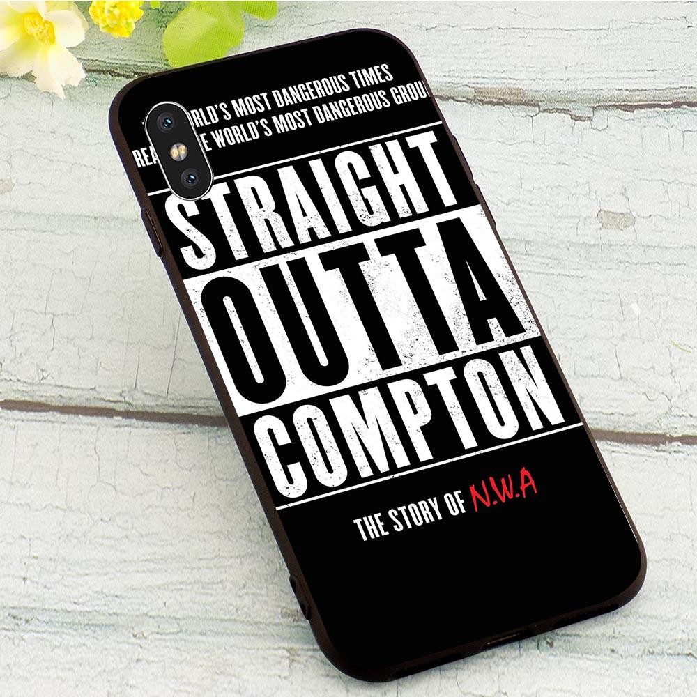 Buy Straight Outta Compton Phone Cover for iPhone Xs Max XR 11 Pro 5 5S ...