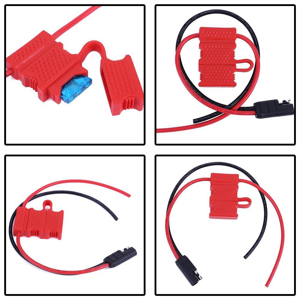 Power Cable For Motorola Mobile Radio CDM1250 GM360 GM140 GM1280, CM340 ...