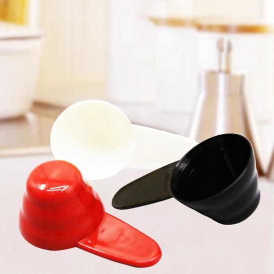 Novel Measuring Spoon Convenient Soft Grip Plastic Portable Smooth ...