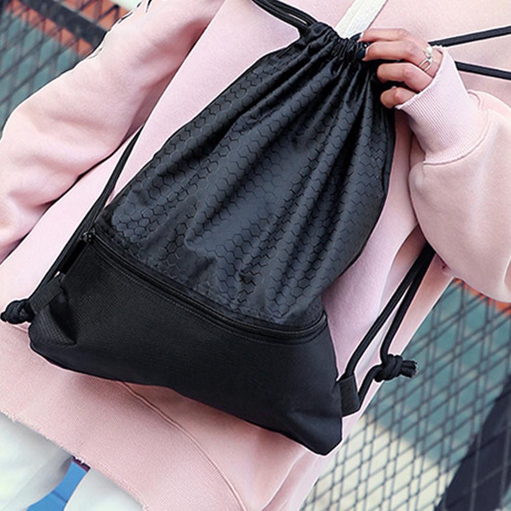 Buy Outdoor Storage Backpack Sports Drawstring Bag Oxford Cloth Travel ...