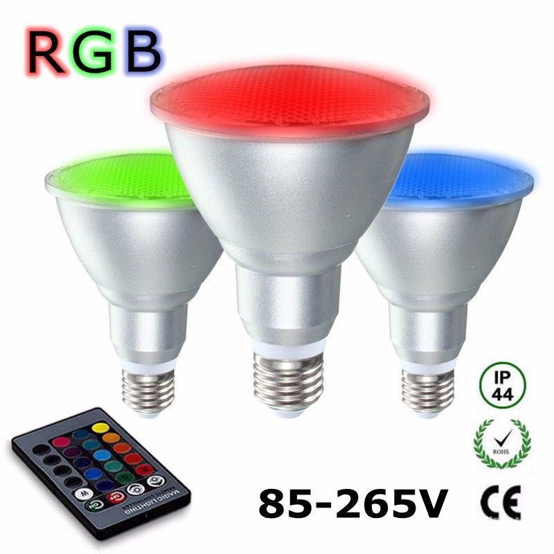 Cheap BL 10W 20W Par30 Par38 LED RGB Spotlight Bulb Outdoors Water ...
