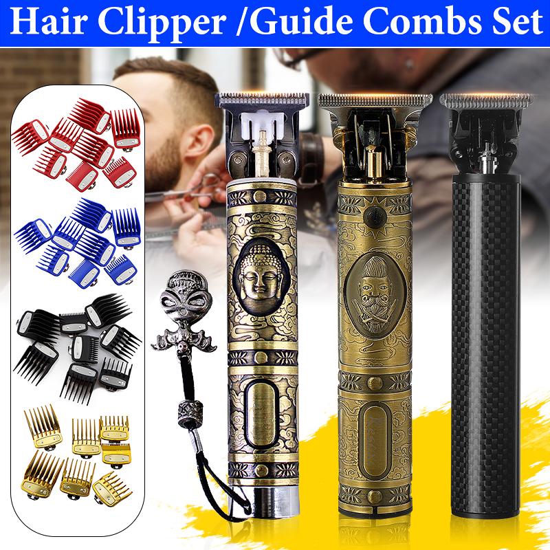 Buy Bronze Cordless Hair Clipper Shaving Trimmer Hair Cutting Razor ...