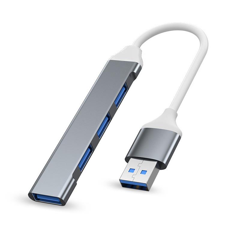 Cheap 4 Port Type C USB Hub Splitter Adapter OTG USB Port Expansion for ...