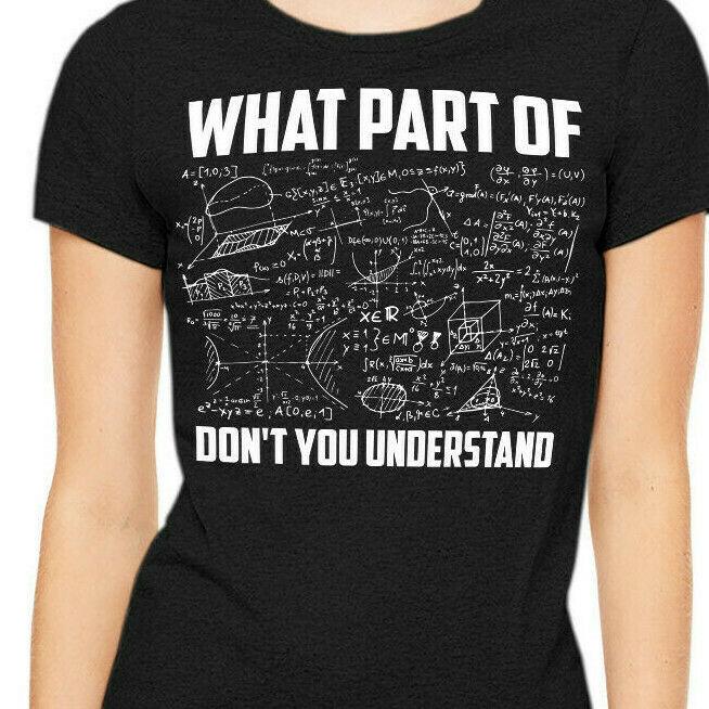 Buy What Part Of Dont You Understand Funny Math Printing Man T Shirts ...