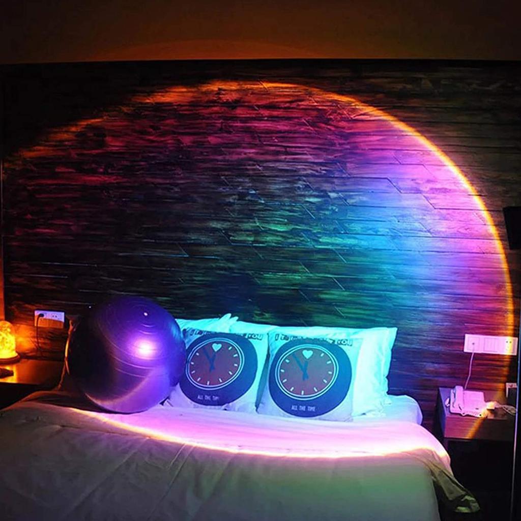 Buy HConce Rotation Rainbow Projection Lamp , Night Light Projector Led ...