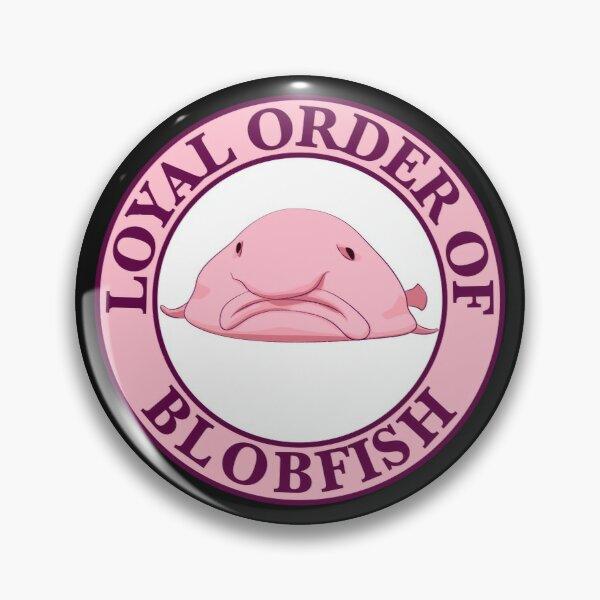 Loyal Order Of Blobfish Soft Button Pin Metal Jewelry Collar Cute ...