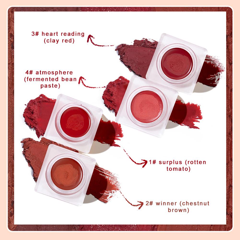 Cheap Little Ice Cube Mousse Lip Mud Velvet Matte Lip And Cheek Dual ...
