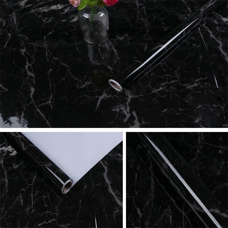 Buy 5 Meters Stove Kitchen Oil-proof Sticker Wall Tile Marble Stickers ...