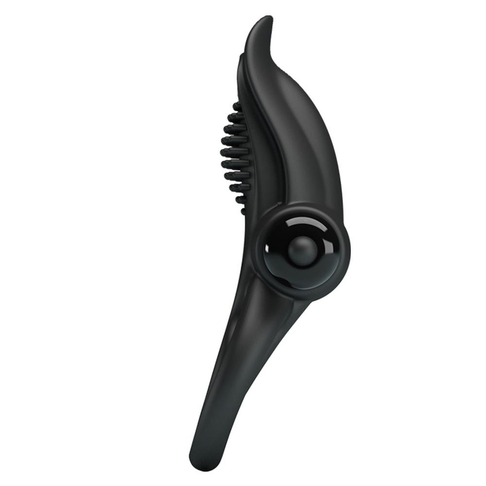 Buy 10 Vibration Modes Penis Ring Vibrating Delayed Orgasm Ring Tongue ...