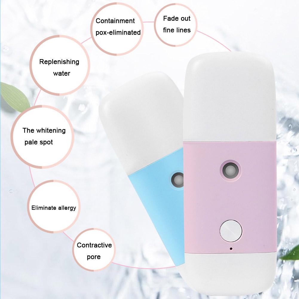 Buy Portable Rechargeable Mini Humidifier Hydrating Moisturizing Face ...