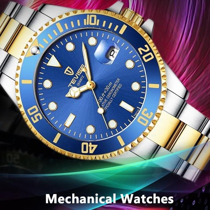 Buy Luxury Men Luminous Automatic Watches Stainless Steel Mechanical ...